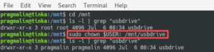 How to format and mount a USB drive in the Linux terminal - PragmaticLinux