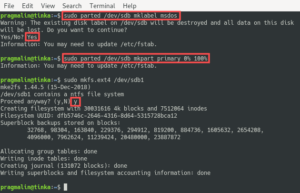 Move the Raspberry PI root file system to a USB drive - PragmaticLinux