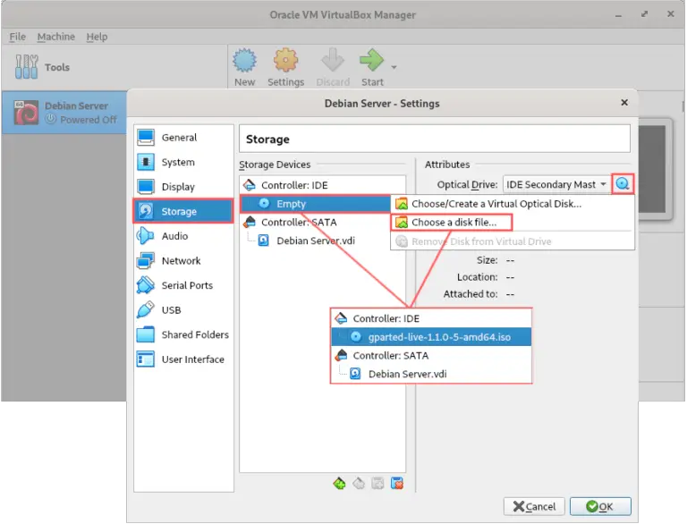 How To Increase The Disk Size In A Virtualbox Virtual Machine Pragmaticlinux