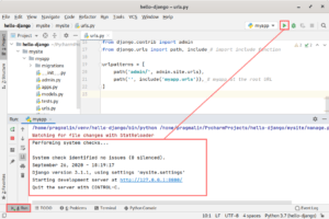 Setup and debug a Django app in PyCharm Community Edition - PragmaticLinux