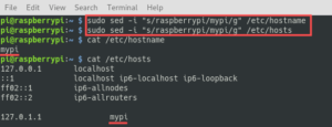 How to change the hostname of your Raspberry PI - PragmaticLinux