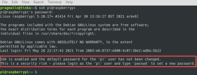 Delete The Pi User From Your Raspberry Pi Pragmaticlinux