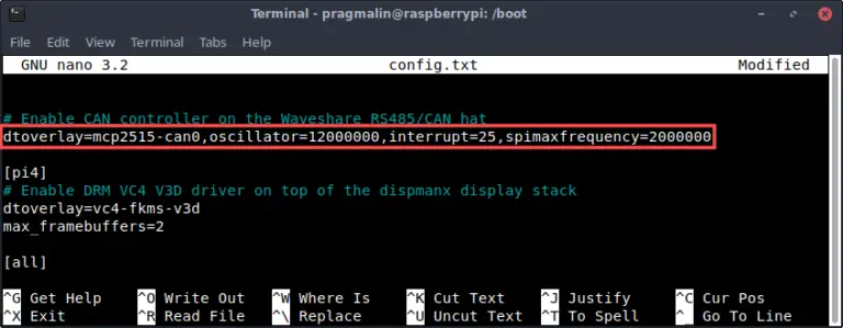 Can Communication On The Raspberry Pi With Socketcan Pragmaticlinux