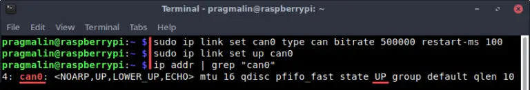 Can Communication On The Raspberry Pi With Socketcan Pragmaticlinux