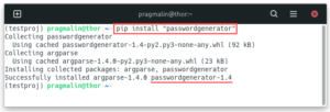 Create a Python virtual environment in the Linux terminal - PragmaticLinux