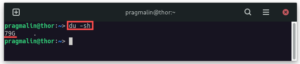 How to get the directory size using the Linux command line - PragmaticLinux