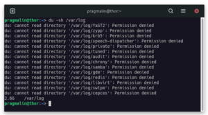 How to get the directory size using the Linux command line - PragmaticLinux