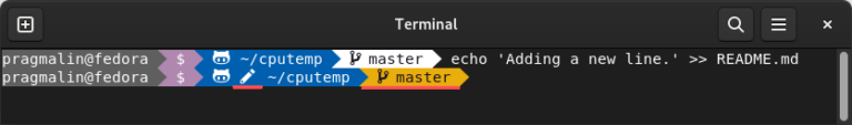 Show The Git Branch In Your Bash Terminal Prompt Pragmaticlinux