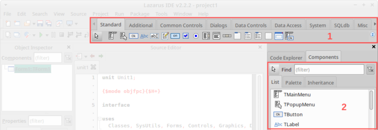 Single window mode for the Lazarus IDE - PragmaticLinux