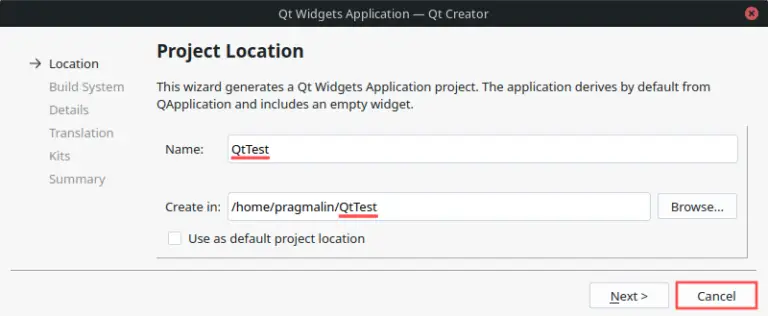 Install Qt5 And Qt Creator On Linux Pragmaticlinux