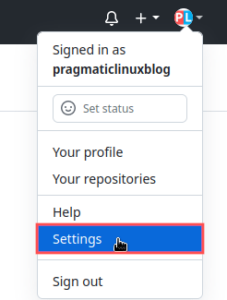 Create and store your GitHub personal access token - PragmaticLinux