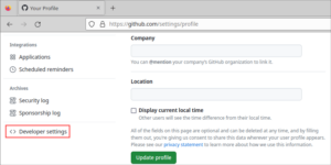 Create and store your GitHub personal access token - PragmaticLinux