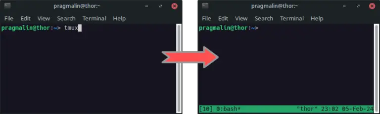 Tmux Getting Started Tutorial Pragmaticlinux